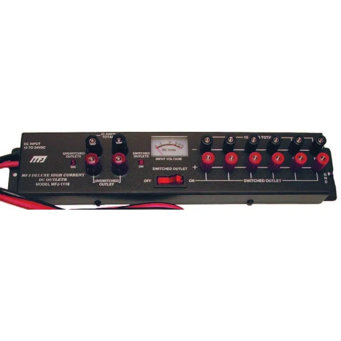 MFJ-1118, HIGH CURRENT DC MULTI-OUTLET - www.advancedtoolworks.com